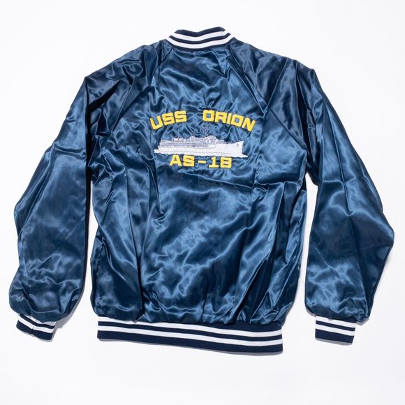 Cardinal | Jackets & Coats | Vintage Naval Ship Bomber Jacket Mens ...